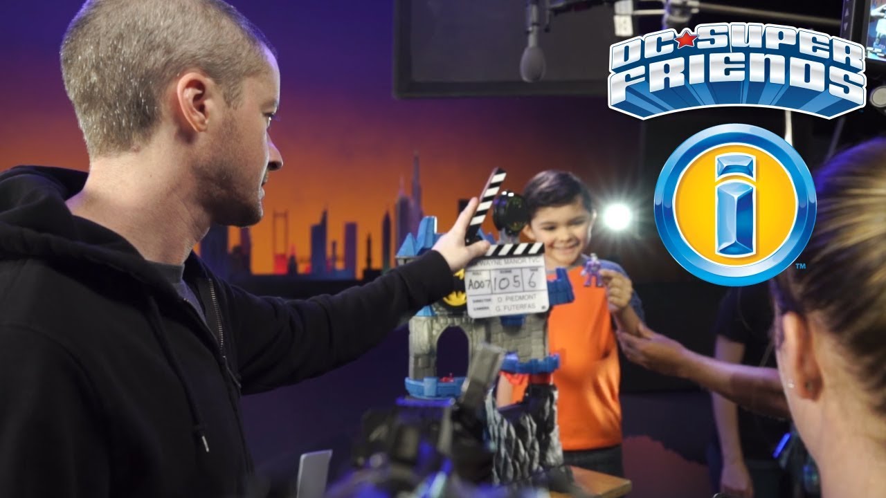 Behind the scenes of Imaginext commercial shoot | DC Super Friends ...
