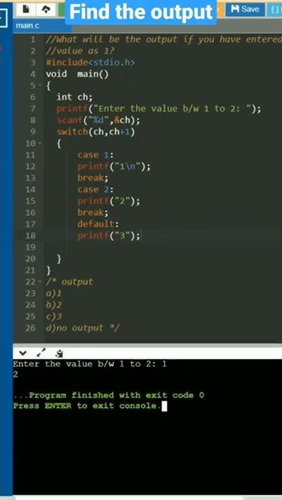 find the output 2 #shorts #short #placement #itjobs #javaprogramming - YouTube