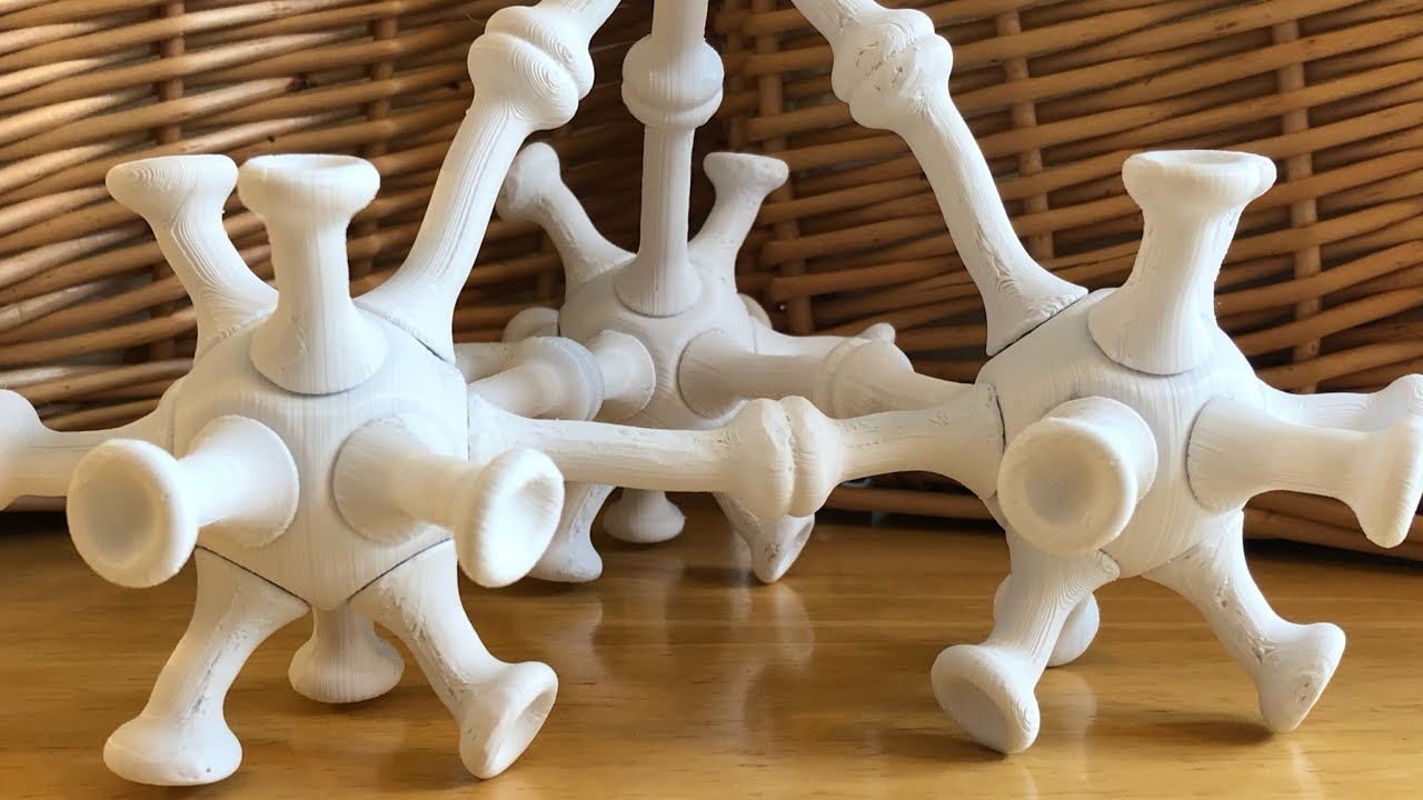 3D Printed Neuron Construction Set - YouTube