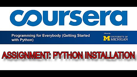 Coursera Python For Everybody - YouTube