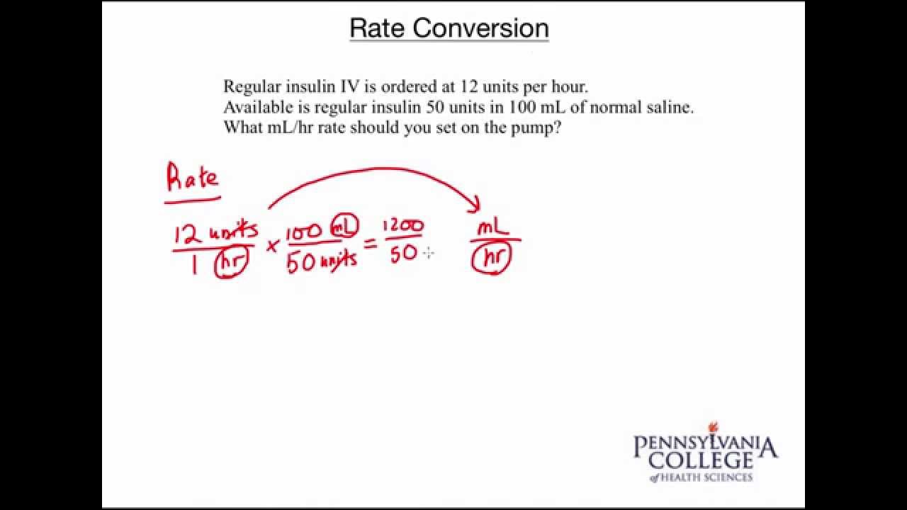 Rate Conversion 15 Insulin IV Conversion YouTube rate-conversion-15-insulin-iv-conversion-youtube