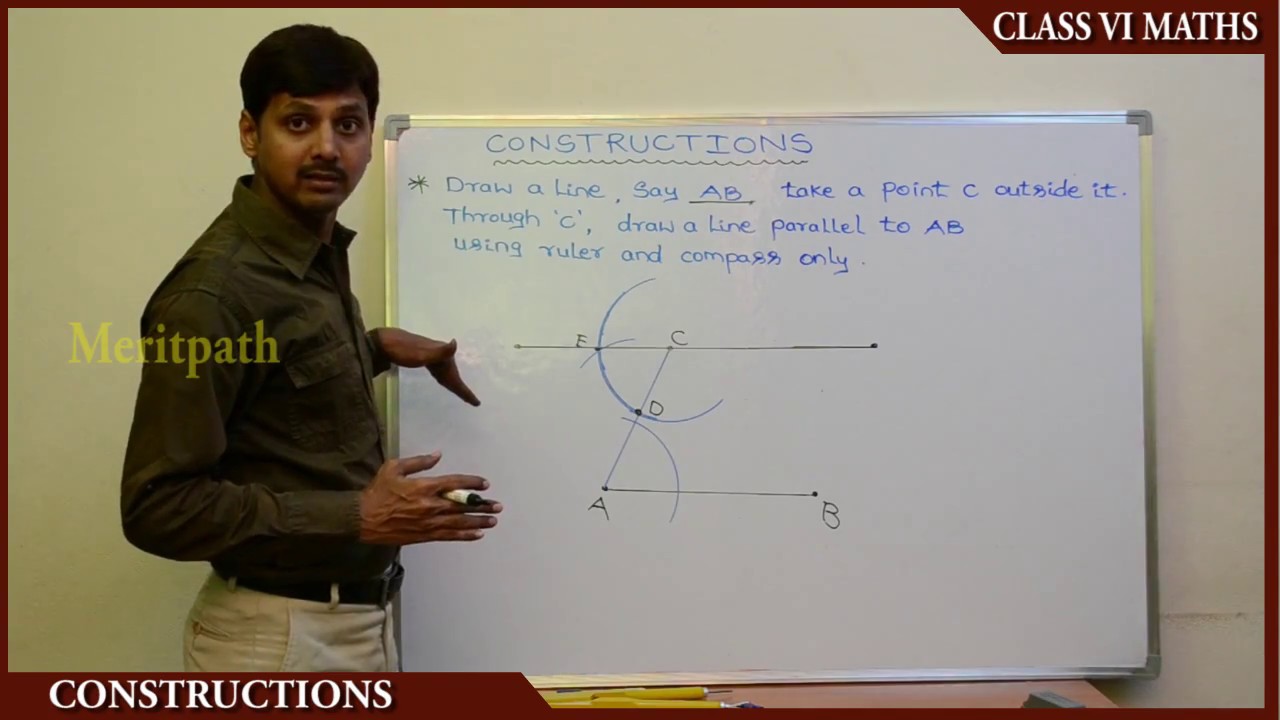 6 VI MATHS CBSE CONSTRUCTIONS part 3 - YouTube