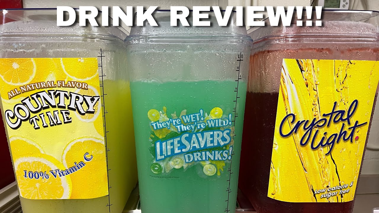 DRINK REVIEW | LIFESAVERS LIME DRINK - YouTube