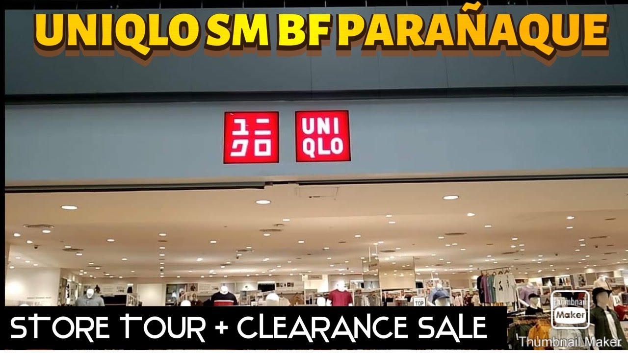 UNIQLO SM BF PARAÑAQUE STORE TOUR | CLEARANCE SALE - YouTube
