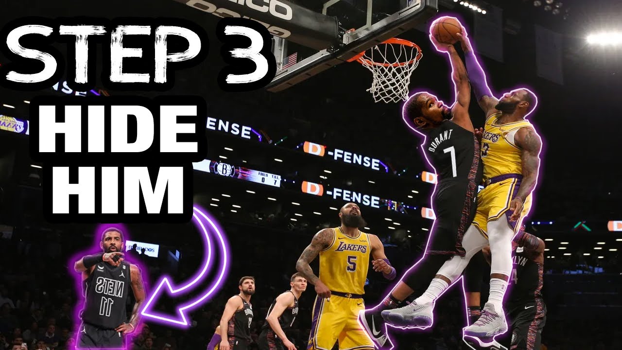 How to Hide Weak Defensive Players in Basketball - YouTube