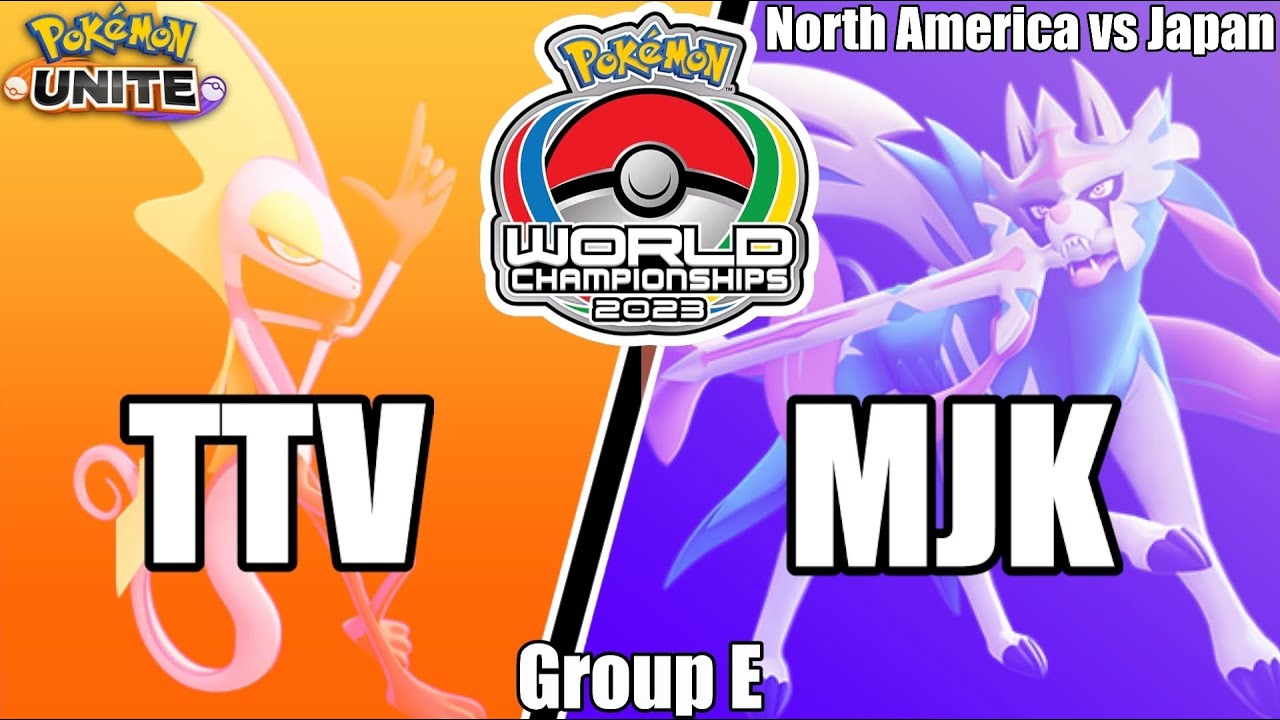 TTV vs MjK - World Championships 2023 Group E | Pokemon Unite - YouTube