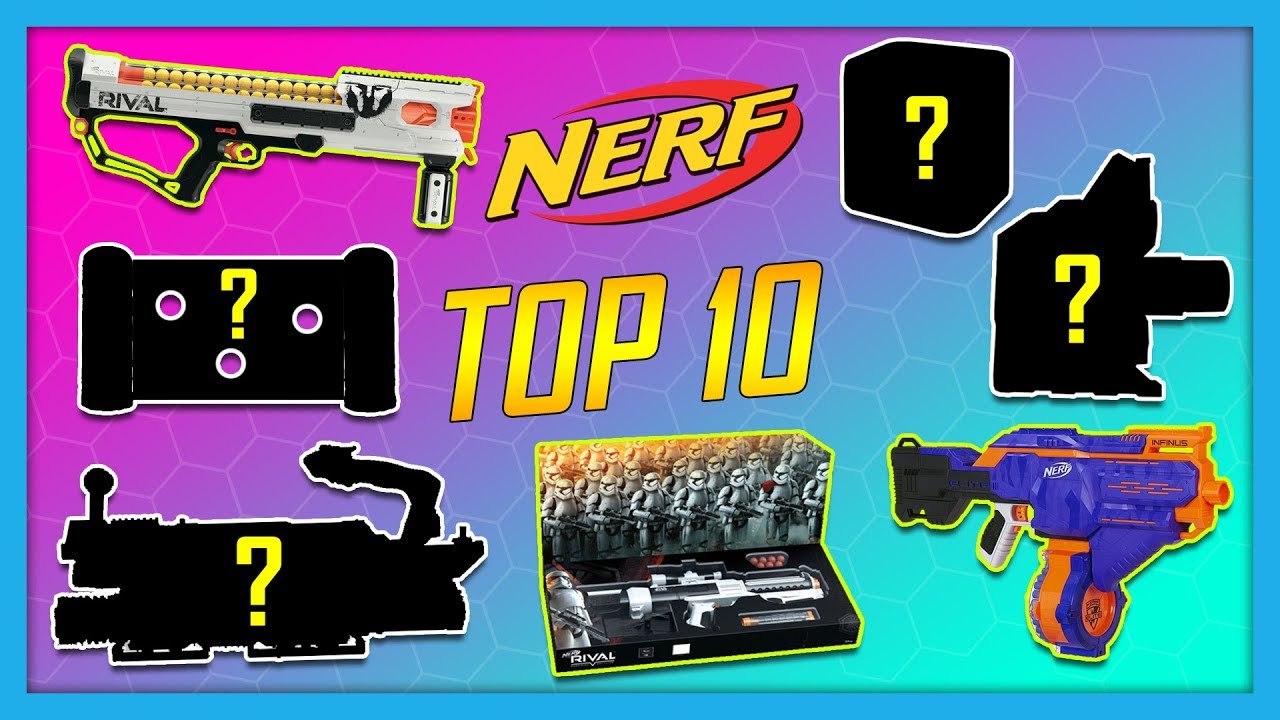 Nerf Top 10 Upcoming Nerf Guns and Products 2018 - YouTube