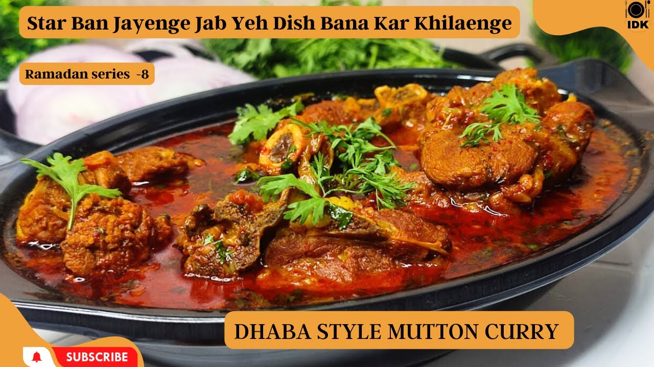 Dhaba Style Mutton Masala | Simplest Mutton Masala | How To Cook Dhaba ...