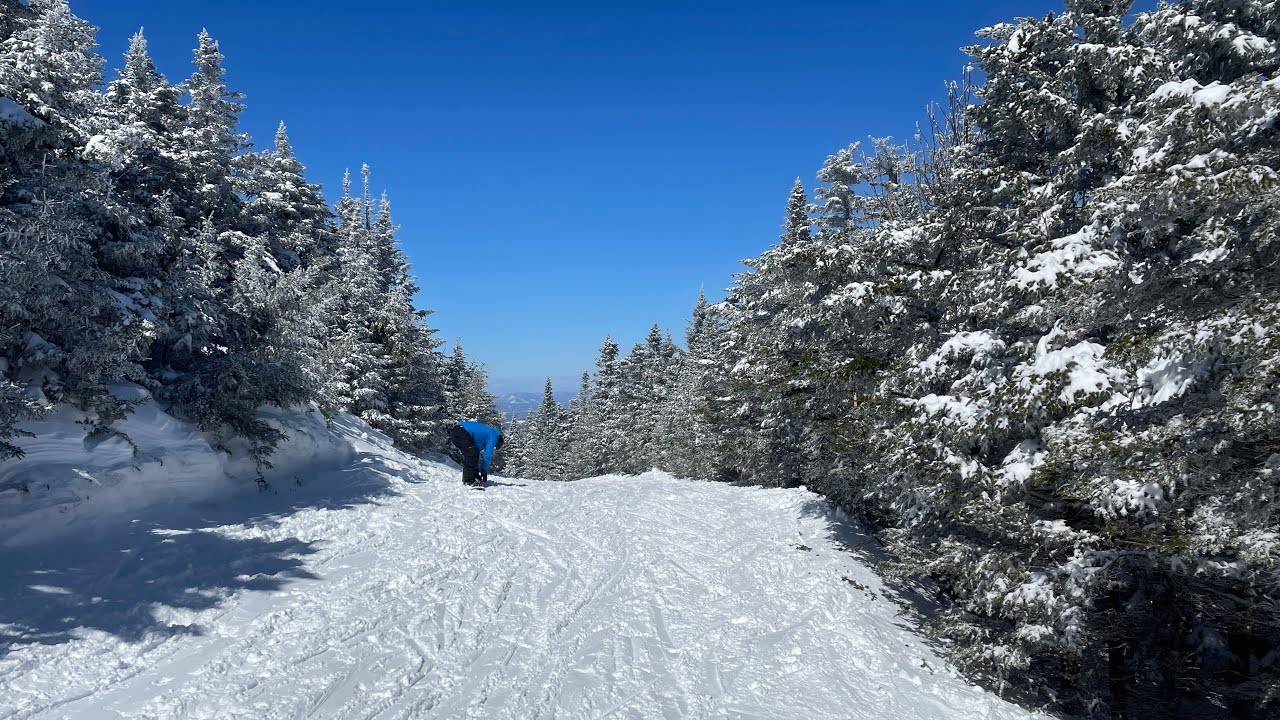 Skiing at Okemo After Huge Snow Storm - YouTube