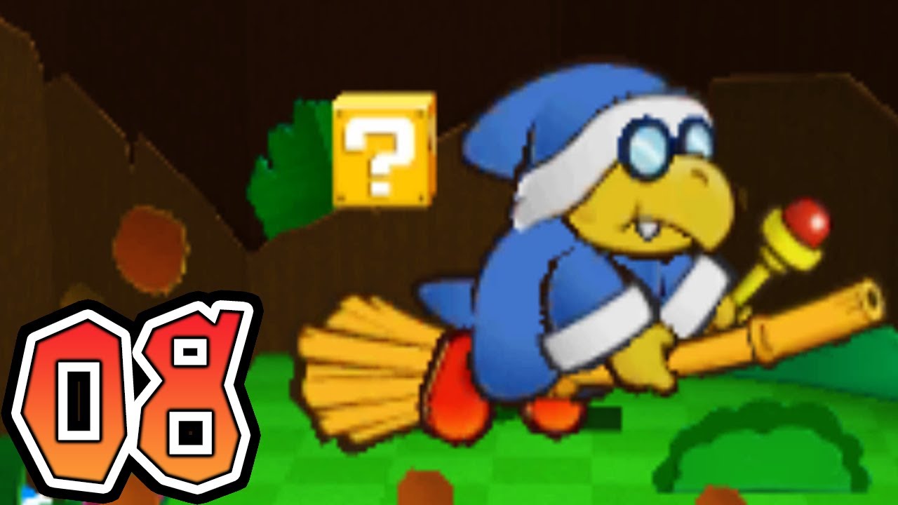 Paper Mario: Sticker Star - Part 8 - GODDAMMIT KAMEK!!? - YouTube