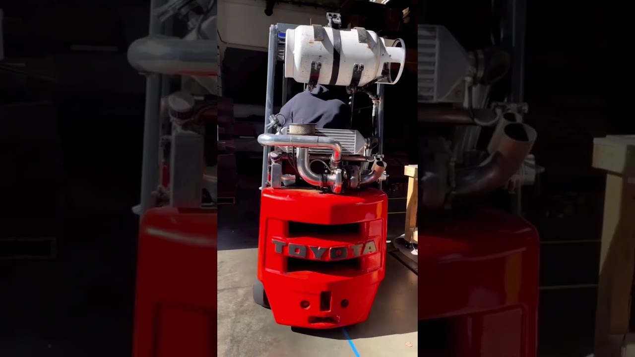 FORKLIFT TOYOTA TURBO - YouTube