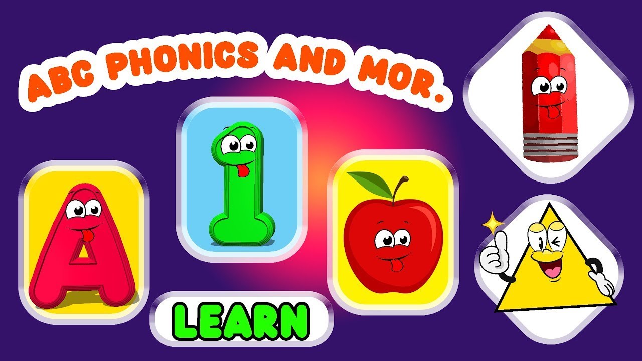 ABC Phonics Song For Preschoolers | ABC Learning Videos For 3 Year Olds ...