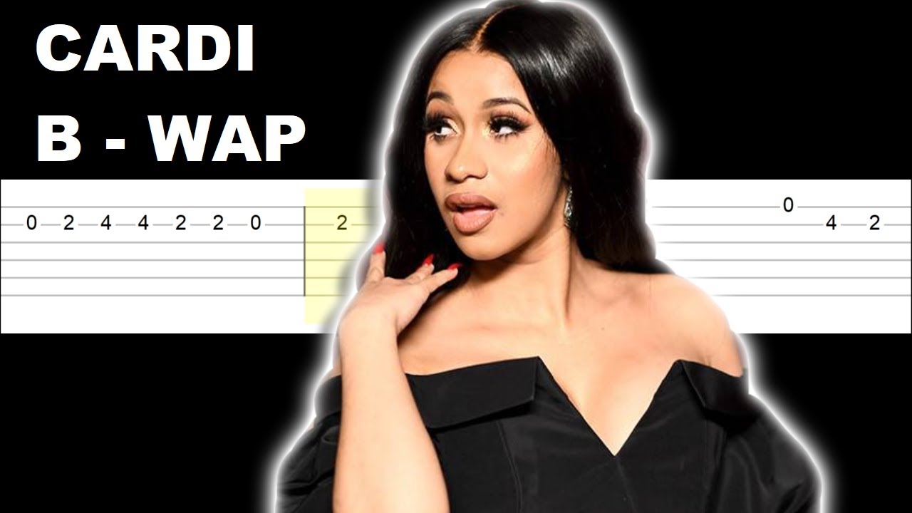 Cardi B - WAP feat. Megan Thee Stallion (Easy Guitar Tabs Tutorial ...