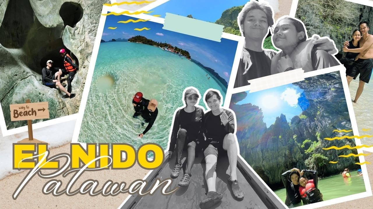 4 Days in El Nido, Palawan | first ever solo trip together - YouTube