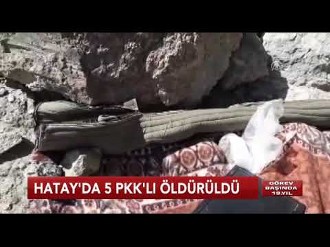 Mehmetçik PKK'ya göz açtırmıyor, Hatay'da 5 terörist öldürüldü