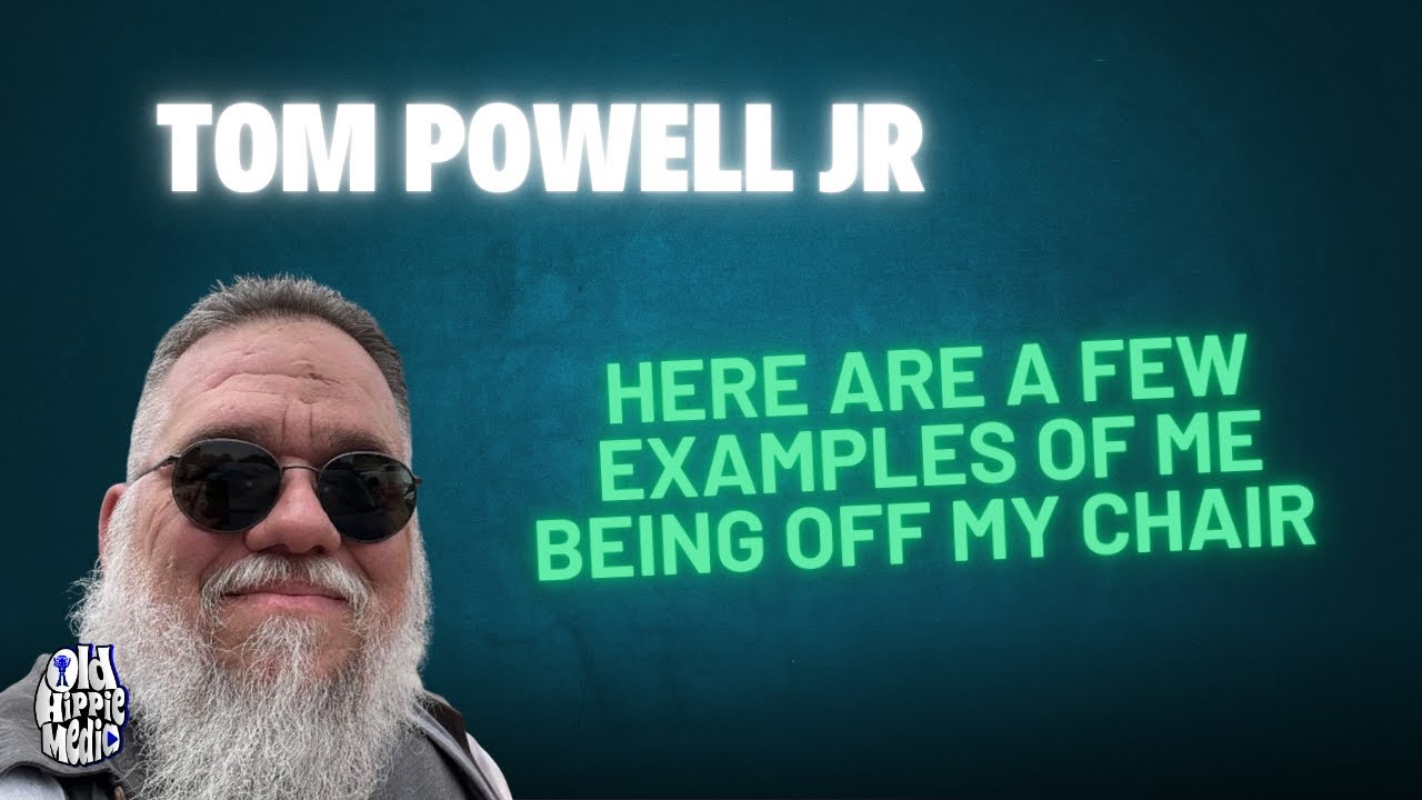 Here are a few examples of me being off my chair - YouTube