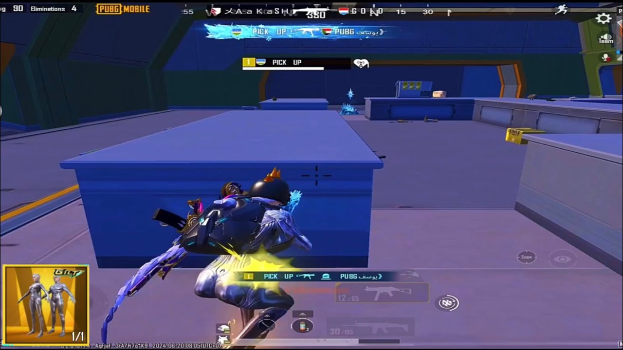 Gucci bot Solo VS Squad 😈 with Ultimate Mercury Soldier Set Gameplay 😍# ...