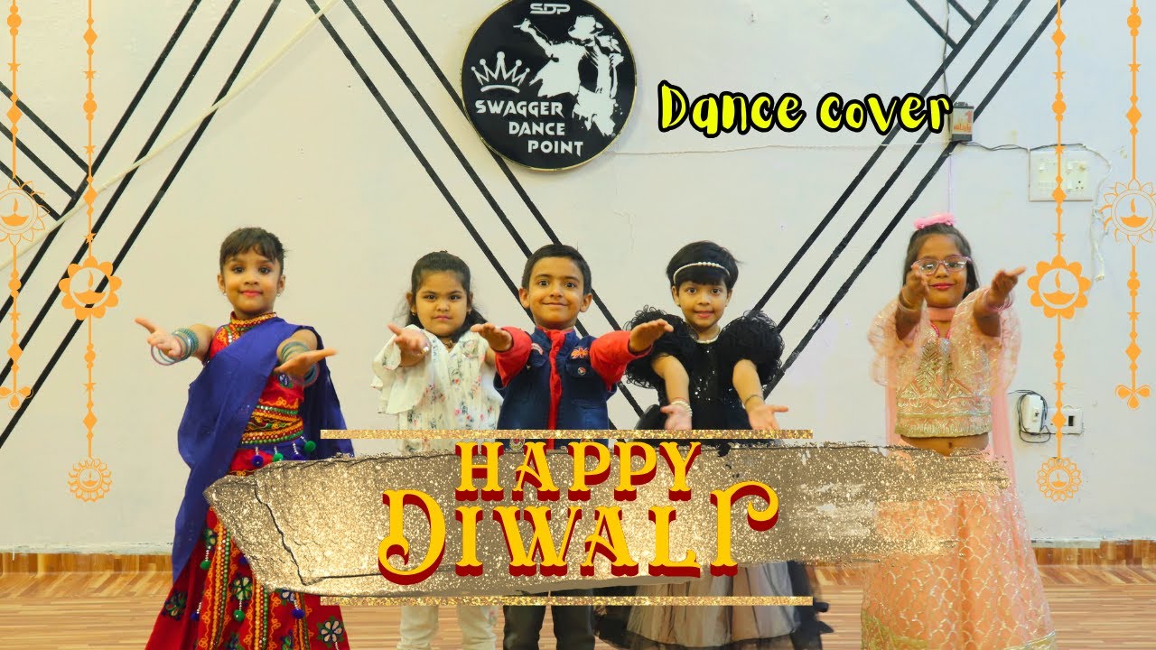 HAPPY DIWALI & आई है दिवाली सुनो जी घरवाली | Dance cover by cute kids ...