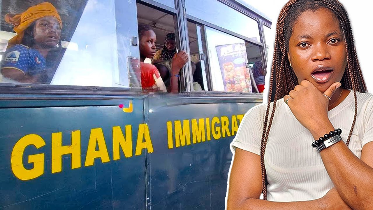 Ghana immigration deports illegal immigrants on the streets of Accra ...