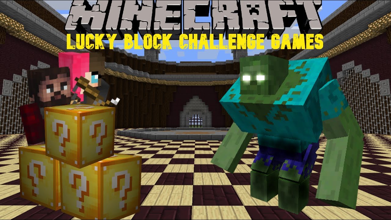 Minecraft: Lucky block challenge games! - YouTube