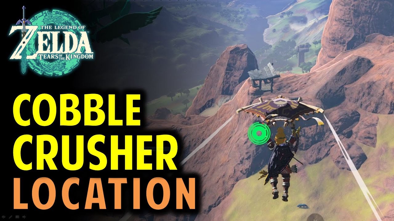 Cobble Crusher Location - Soul of the Goron Quest | Zelda: Tears of the ...
