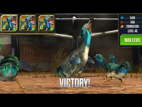FULL SEASON PASS X3 DODO FULL LEVER 40 | JURASSIC WORLD THE GAME - YouTube