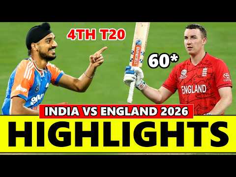 England vs India 4th T20 Match Highlights 2026 | IND vs ENG Highlights
