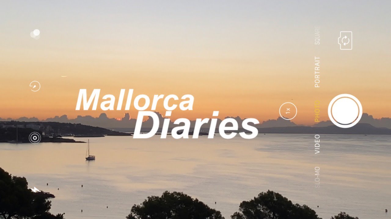Spain Travel Vlog 2022) Summer in Mallorca - Eat, Sleep, Tan on Repeat ...