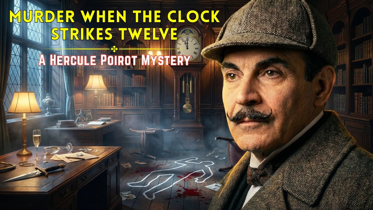 Murder When the Clock Strikes Twelve — A Hercule Poirot Mystery - YouTube