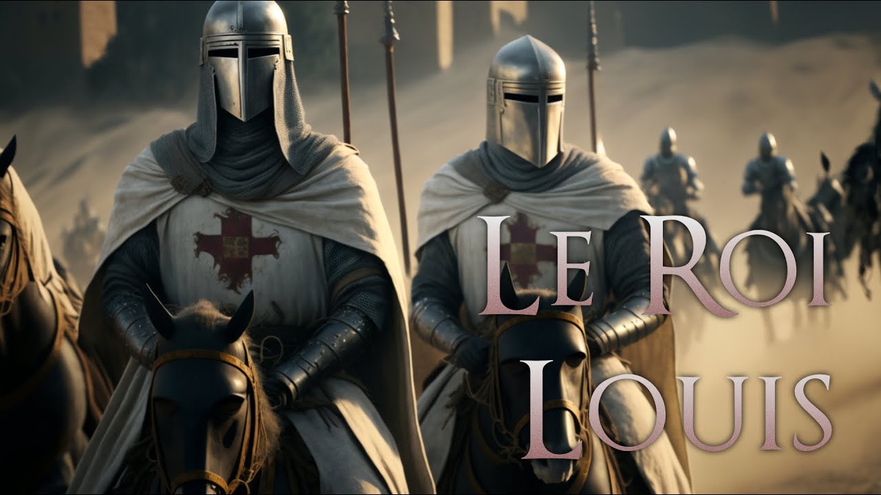 FRENCH CRUSADER SONG | Le Roi Louis | The King Louis | Ancient Knights ...