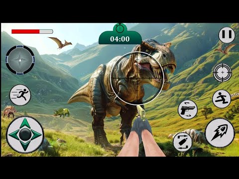 Fps dinosaur game – Android Gameplay - YouTube