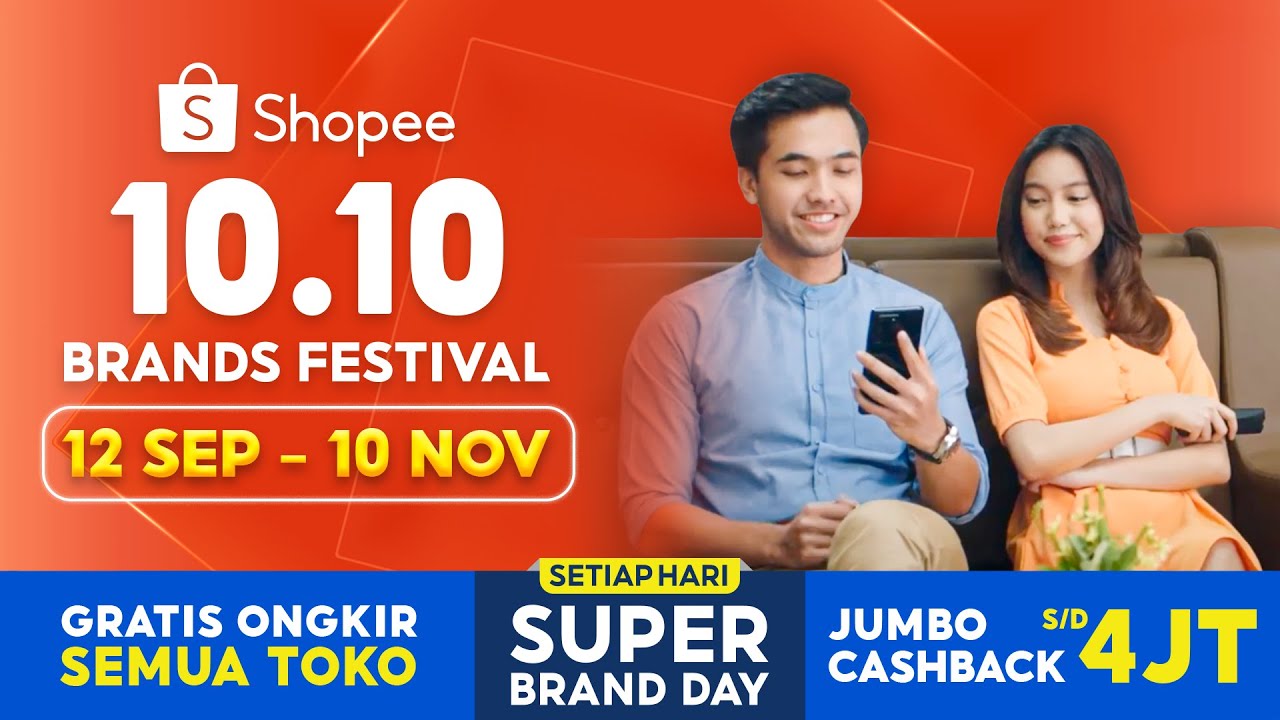 Diskon Spesial Produk Dari Brand Ternama di Shopee 10.10 Brand Festival ...
