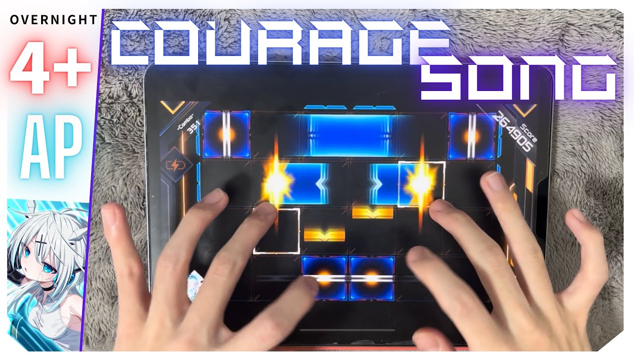【超速】Courage Song(OVERNIGHT)【RAVON】 - YouTube