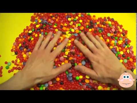 Learn To Count 1 to 100 with Candy Numbers! Surprise Eggs with Smarties ...