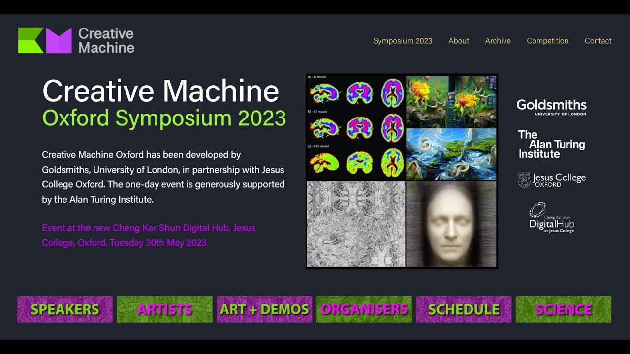 Creative Machine: Panel no.4: Discussion on "Curating AI and Digital ...