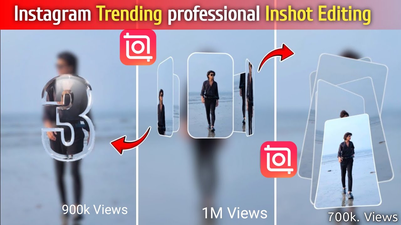 Instagram Trending professional Inshot Editing 🥺 Inshot Viral reels ...