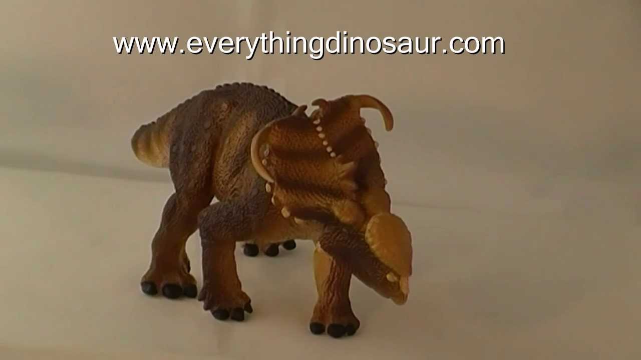 Wild Safari Dinosaurs Pachyrhinosaurus Dinosaur Model Reviewed - YouTube