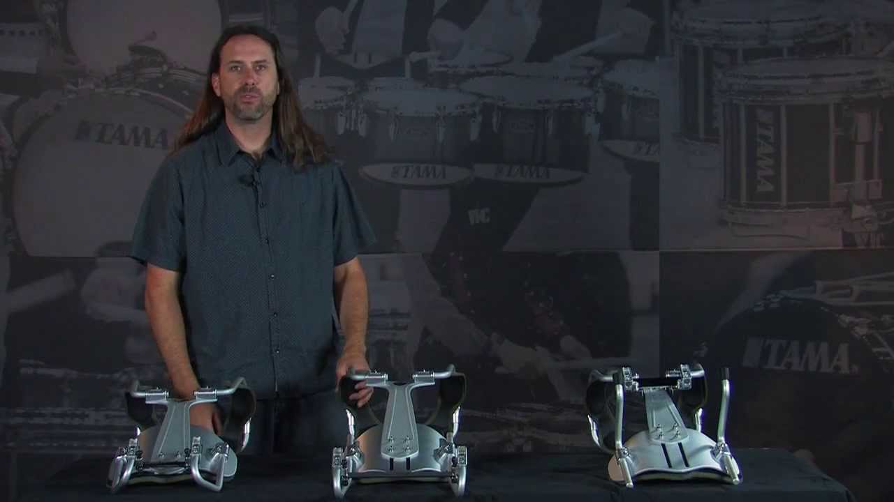 Tama Marching Drum Carriers - YouTube