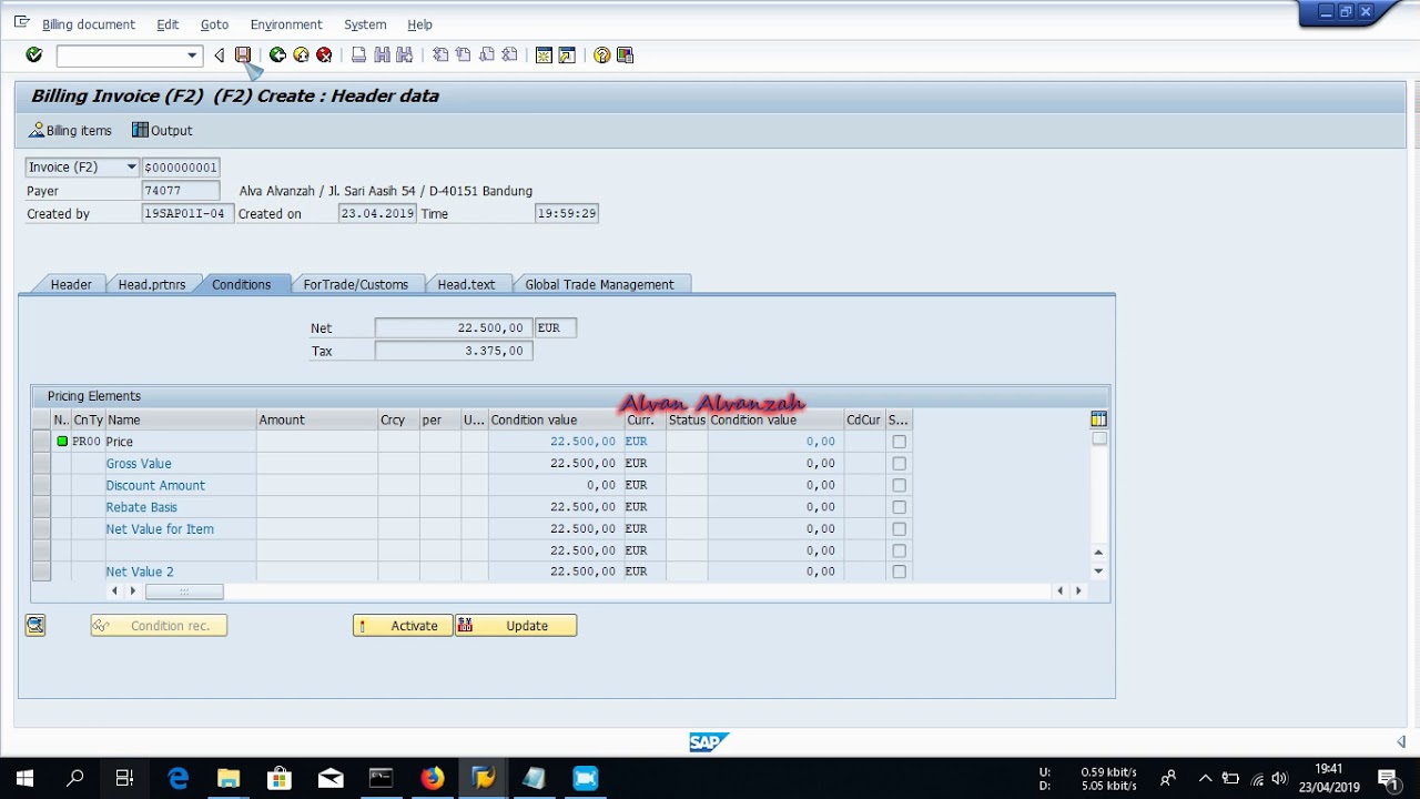 SAP BILLING (VF01) - YouTube sap-billing-vf01-youtube