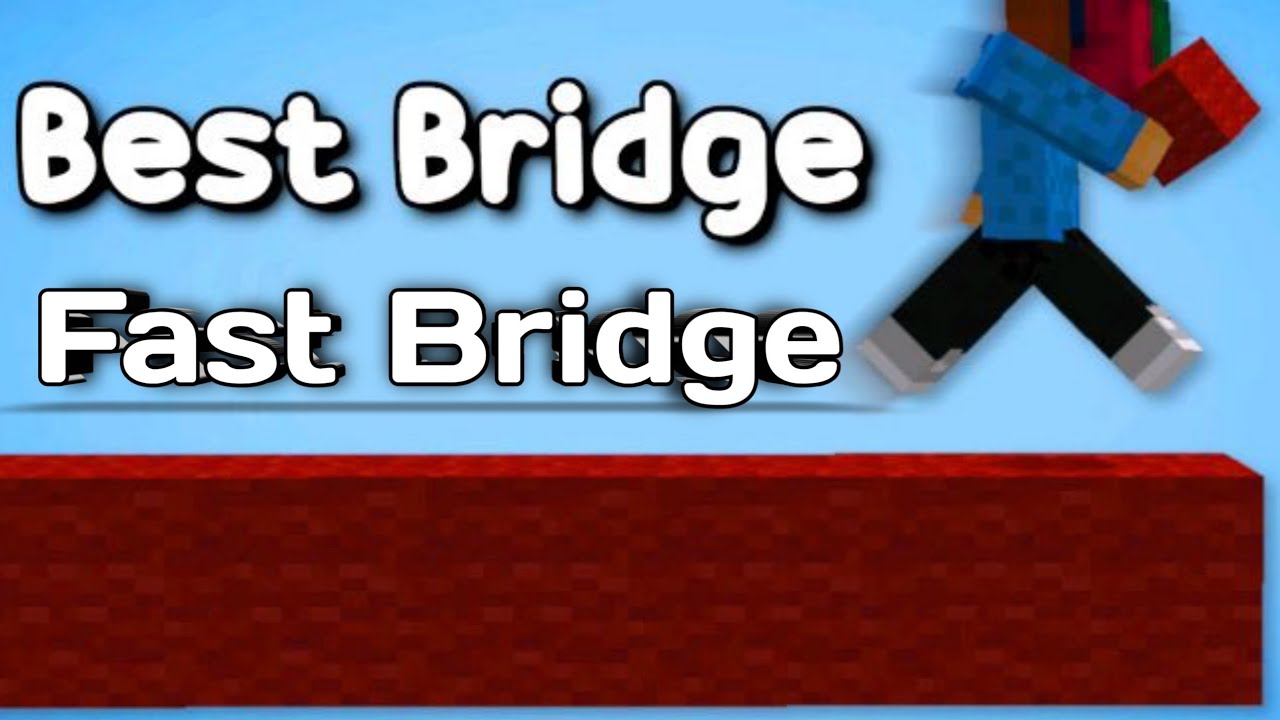 Fast Bridging tips for beginners, Minecraft PE - YouTube