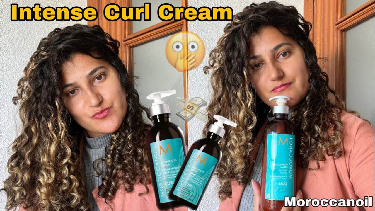 INTENSE CURL CREAM MOROCCANOIL / Intensoooo mesmo 🫣 - YouTube