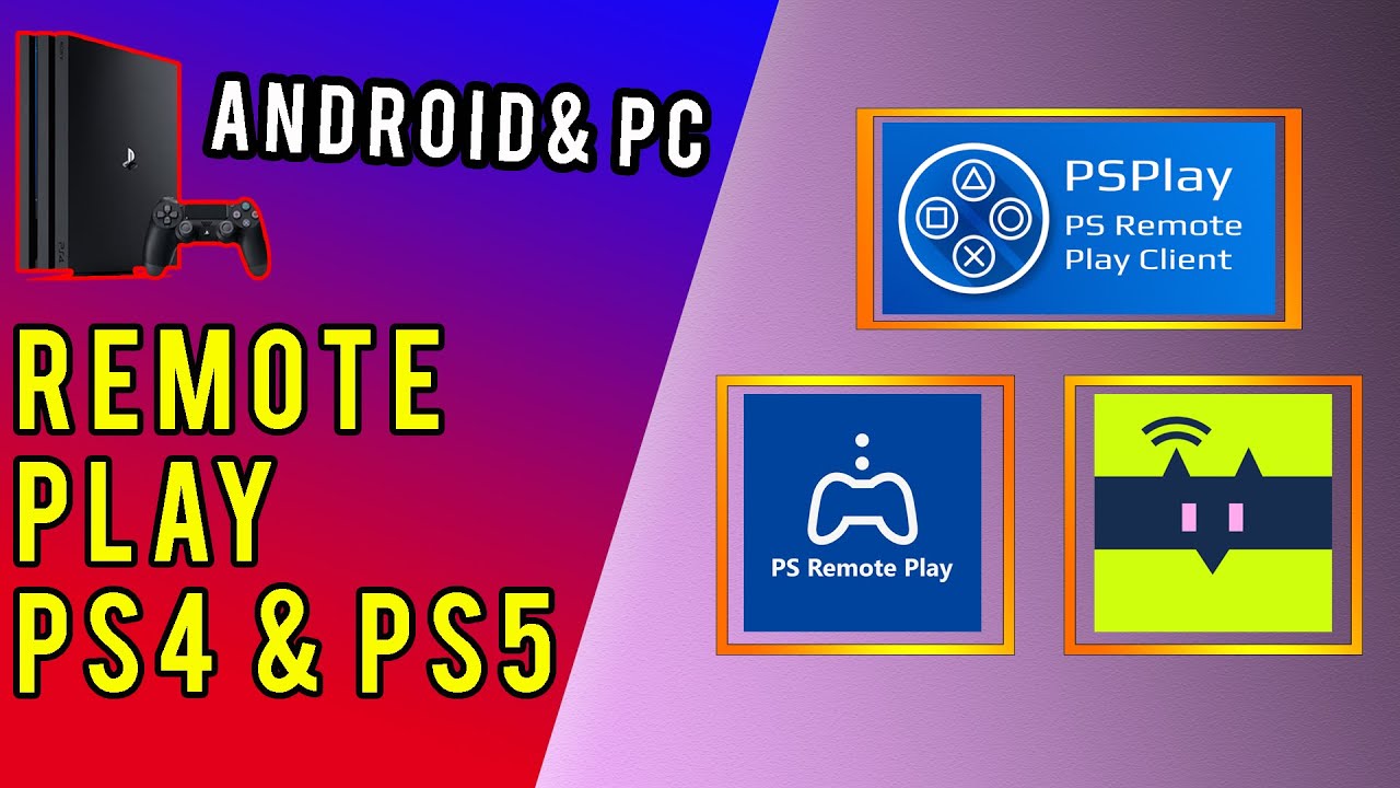 Aplikasi Remote Play Terbaik untuk PS4 & PS5 tahun 2022 - YouTube