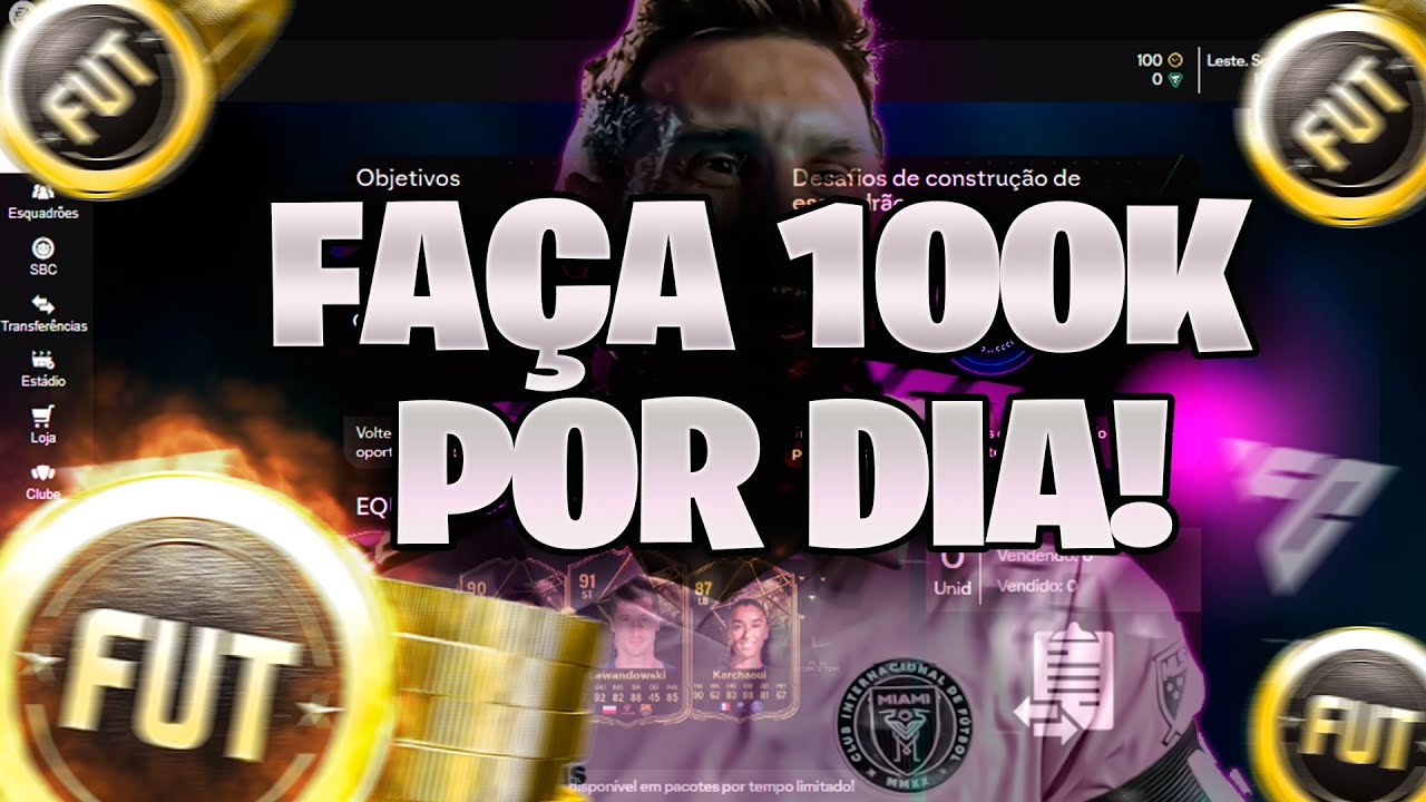 FC 24 |💥DICA DE TRADE PARA FAZER OS PRIMEIROS 100K FACILMENTE, MÉTODO ...