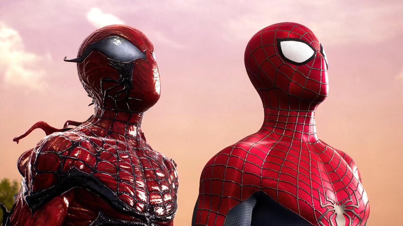 Peter and Miles Vs Sandman with TASM 2 and Carnage Suit - Spider-Man 2 ...