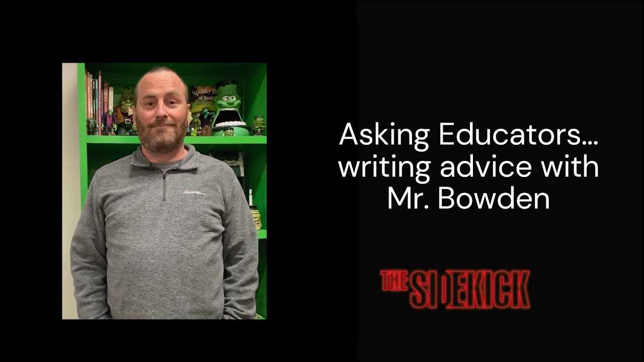 Asking Educators... writing advice with Mr. Bowden - YouTube