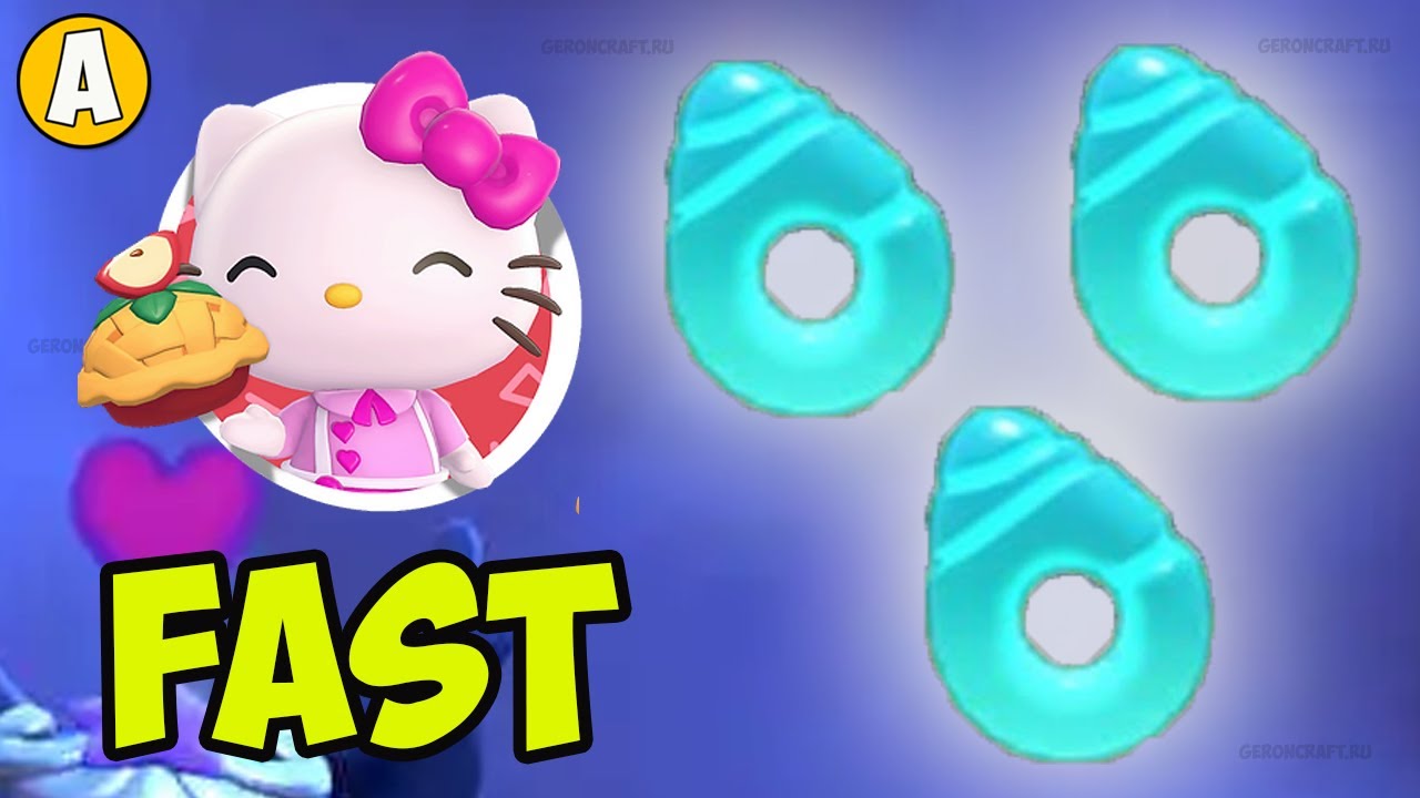 How to find BLUE POWER CRYSTALS in Hello Kitty Island Adventure (EASY ...