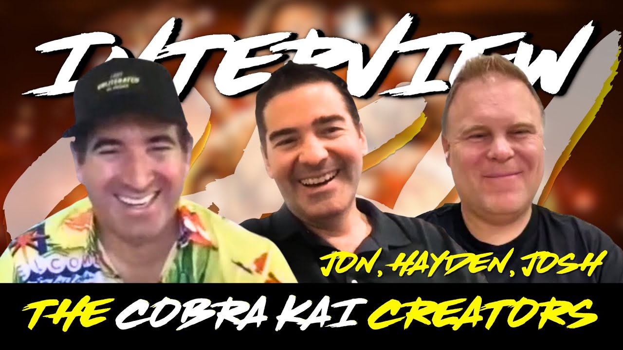 Cobra Kai S6 Interview with Creators: Jon, Hayden and Josh! - YouTube