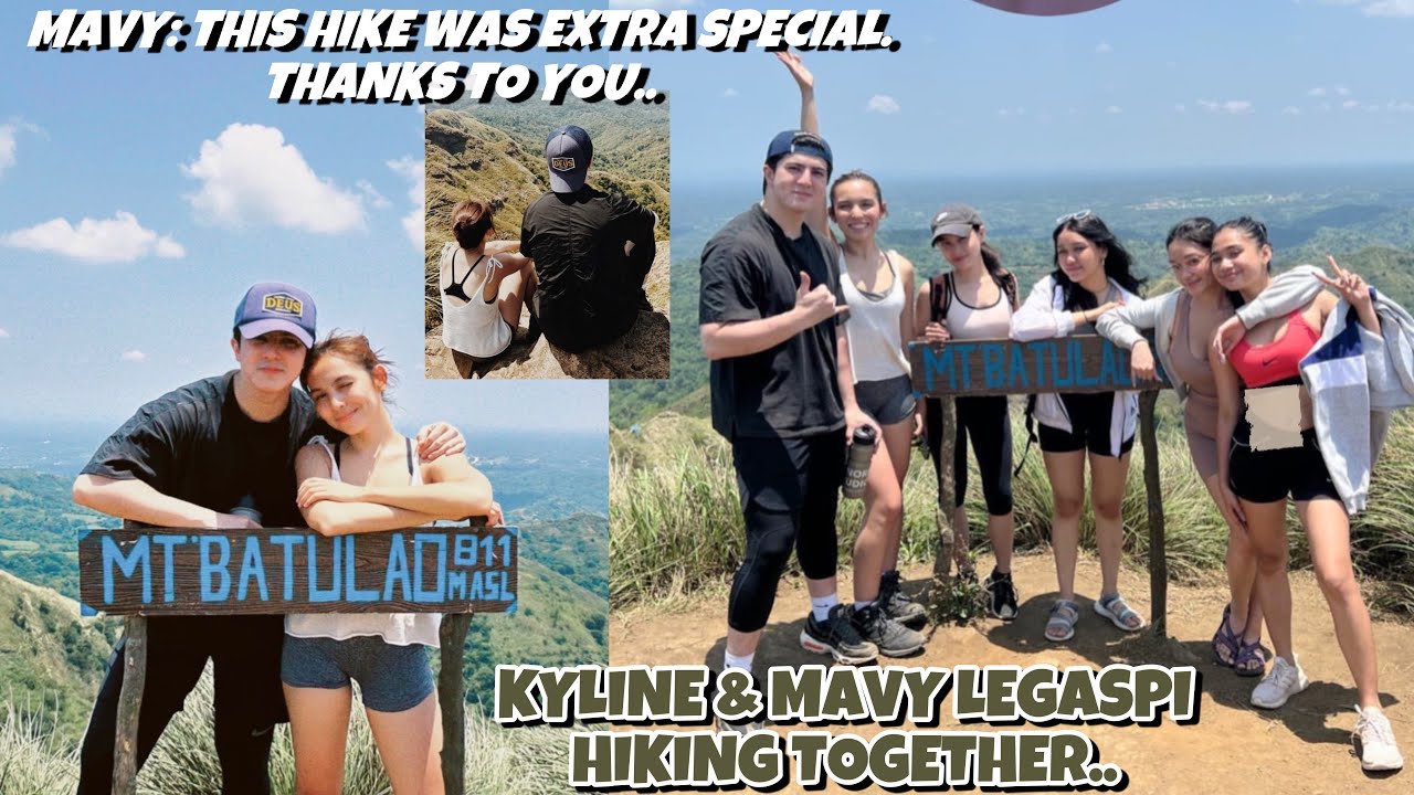 KYLINE & MAVY LEGASPI HIKING IN MT. BATULAO 😍 FINALLY A DATE ADVENTURE ...