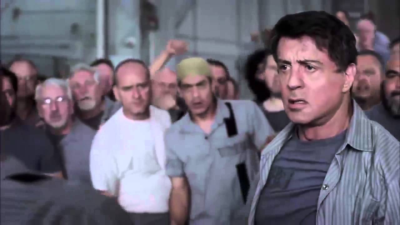 Escape Plan Clip - Arnold Schwarzenegger vs Sylvester Stallone fight HD ...
