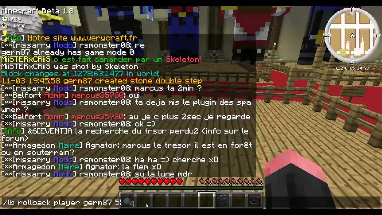 TUTORIEL logblock plugin - YouTube